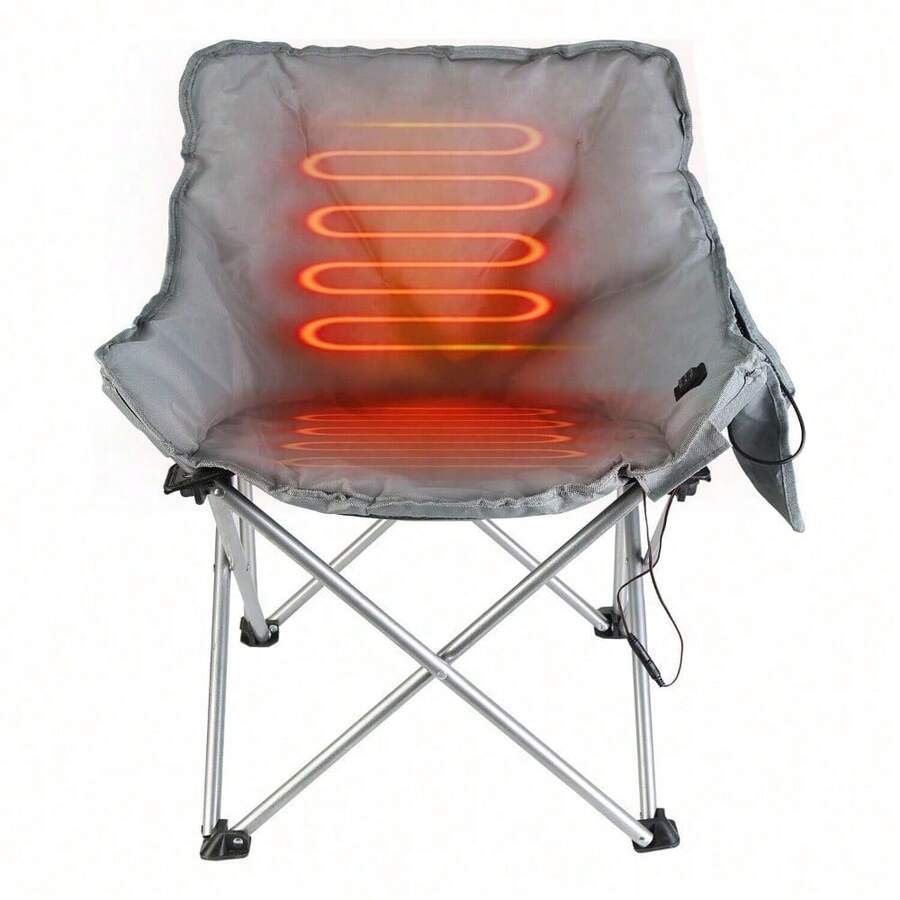 Winter Outdoor Heated Camping Chair Heated Chair Winter Chair For Adult ...