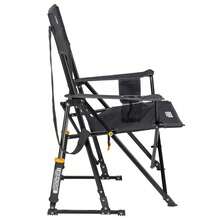 GCI Outdoor Comfort Pro Rocker Foldable Rocking Camp Chair Dark ...