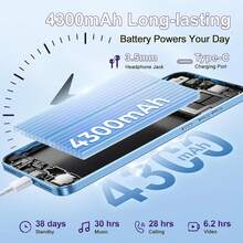 OUKITEL OUKITEL C57 Pro Smartphone Without Contract - 16GB+128GB/1TB ...