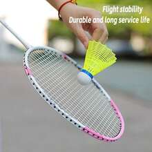 12 Packs Feather Badminton Shuttlecocks With Great Stability And ...