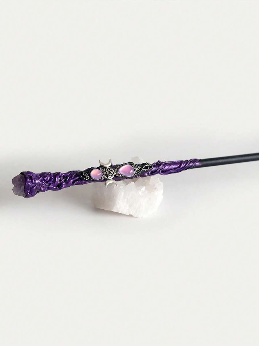 1 Pc Asymmetrical Natural Stone Magic Wand, Fairy Costume Accessory ...