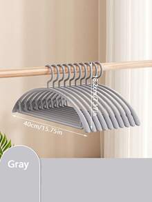 1pc Seamless Clothes Hanger For Home, Wrinkle- Hanging, Space-Saving ...