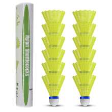 12 Packs Feather Badminton Shuttlecocks With Great Stability And ...