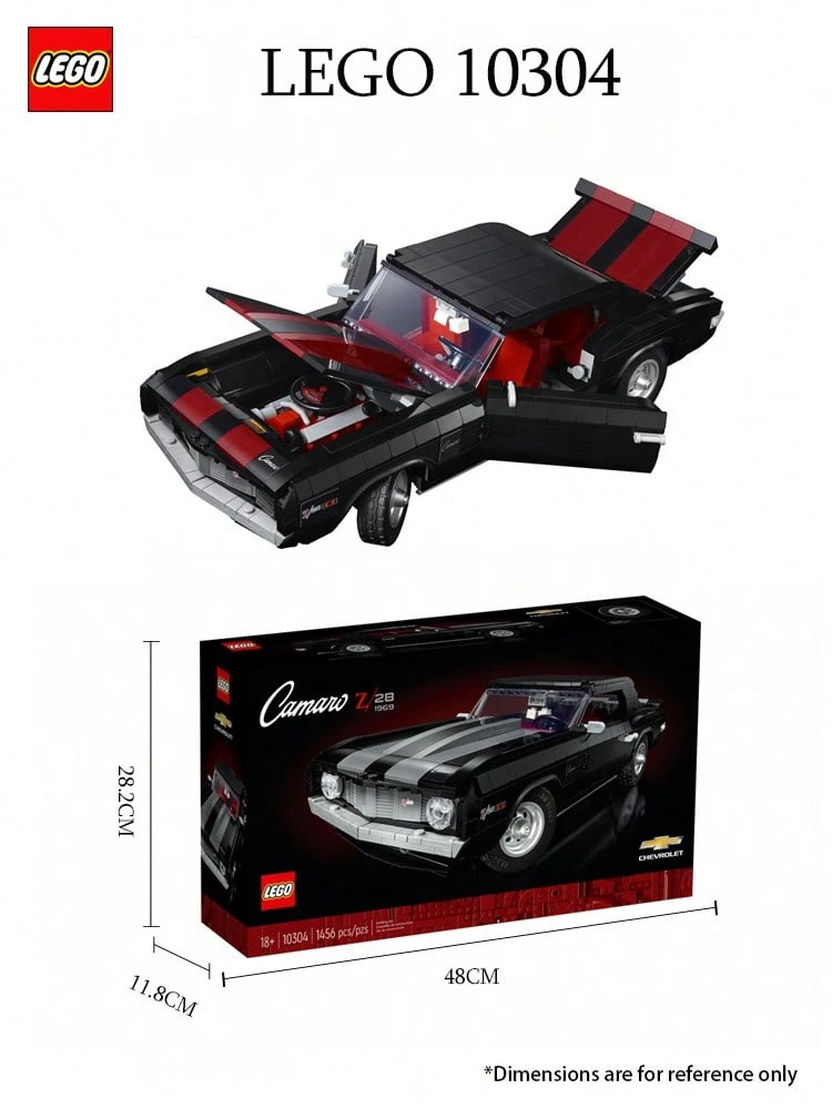 LEGO Lego 10304 Creative Series Chevrolet Camaro Z28 Male And Female ...