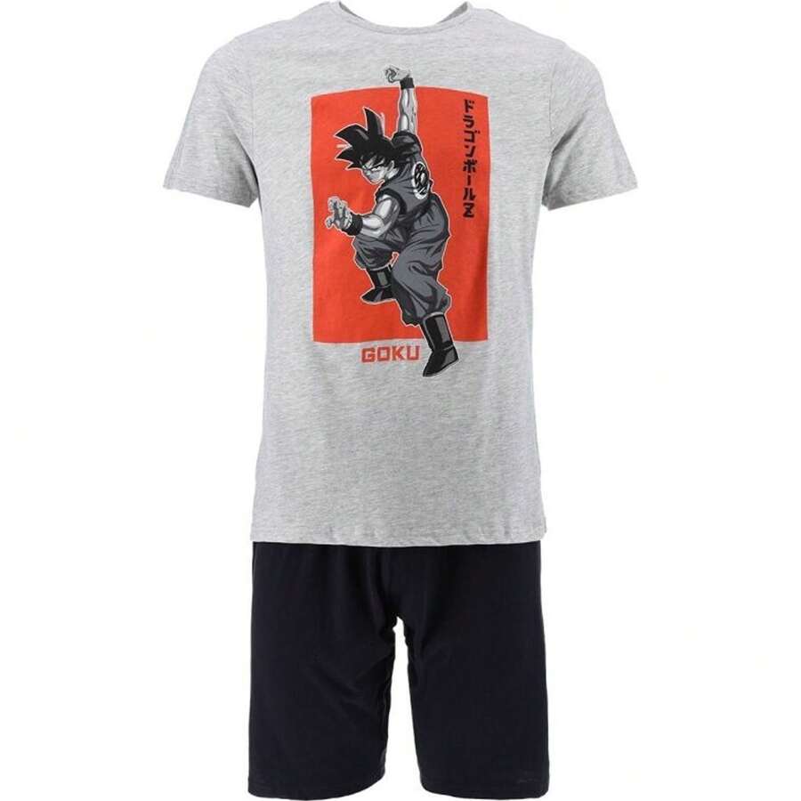 Dragon Ball Comfortable And Breathable Goku Pajamas, 2 Pieces - Soft ...