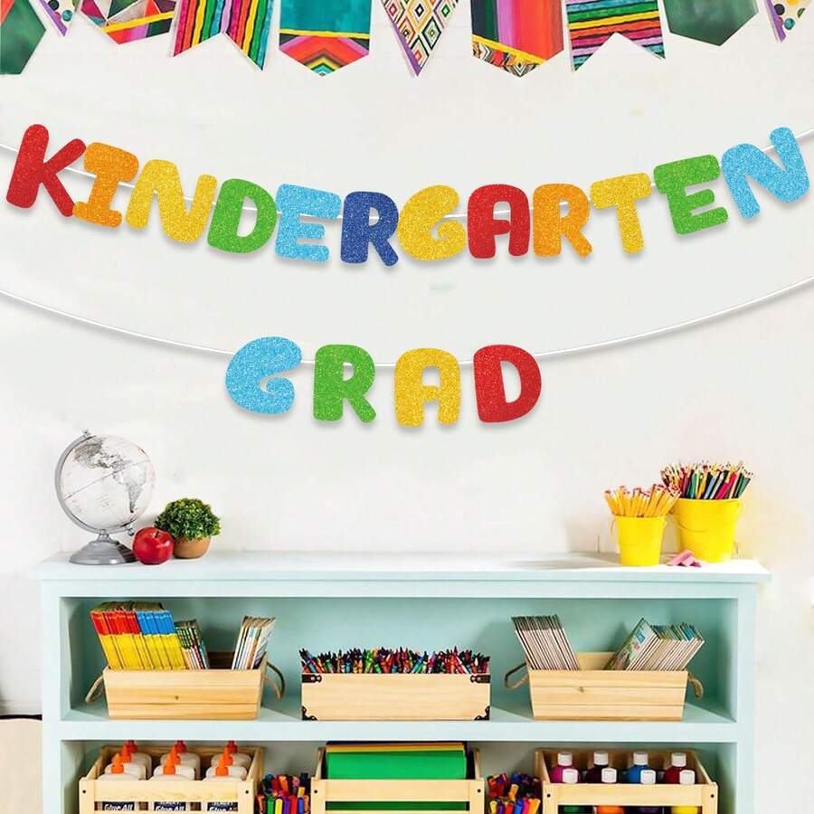 Graduation Banner And Colorful Banner 2025 Graduation Garland 2025 ...