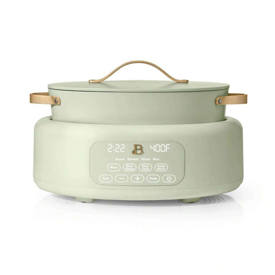 Beautiful 10 In 1, 6 Qt Electric Multi-Cooker, Sage Green | SHEIN USA