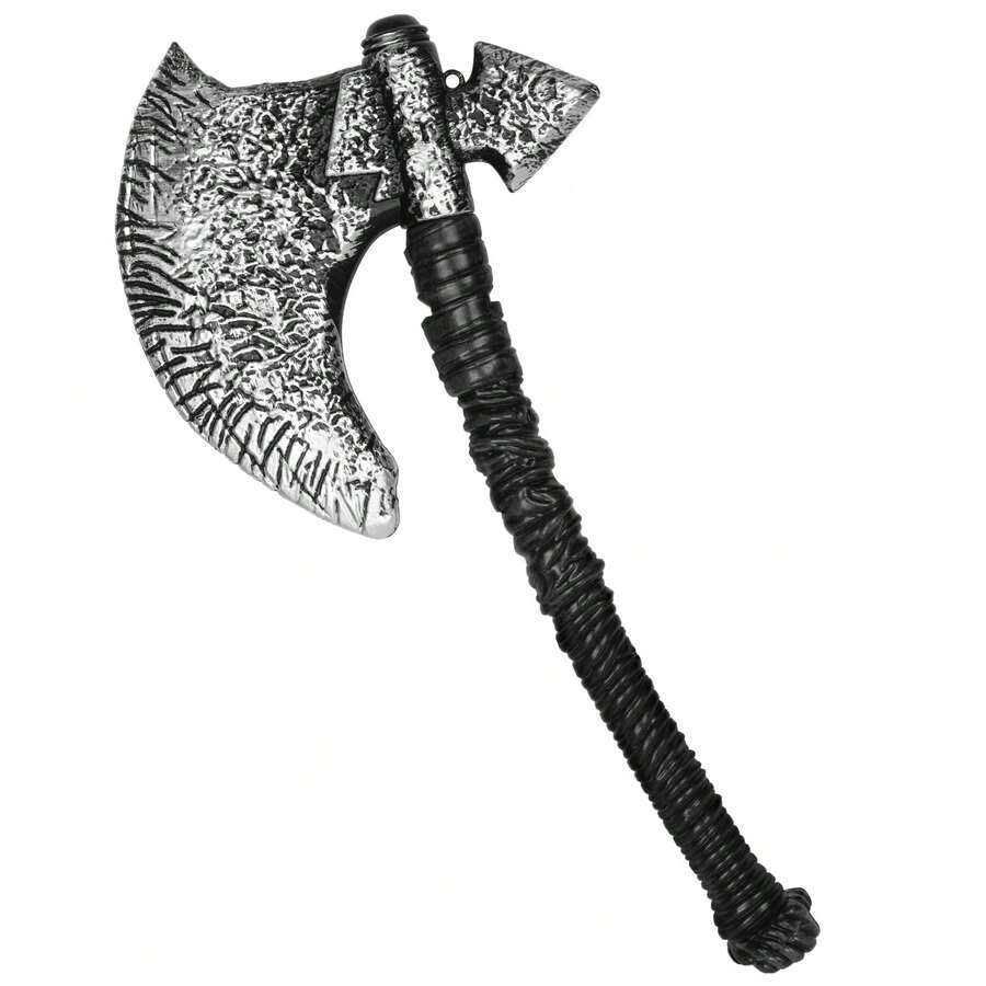 Viking Axe Prop,Plastic Viking Toy Fake Axe Costume Accessories ...
