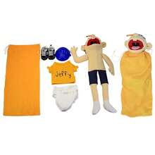 60cm Jeffy Hat Hand Puppet Game Stuffed Doll,Mischievous Funny Puppets ...