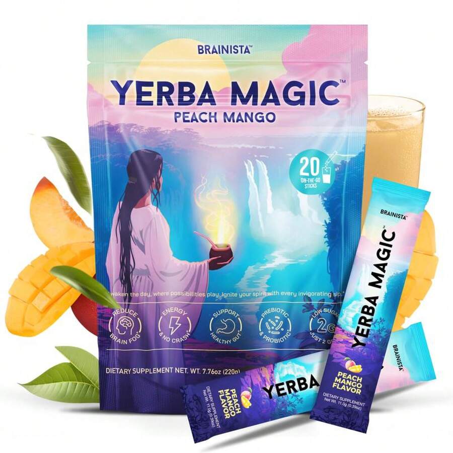 Yerba Magic | Yerba Mate Instant Tea Powder | 20 Or 30 Serving Options ...