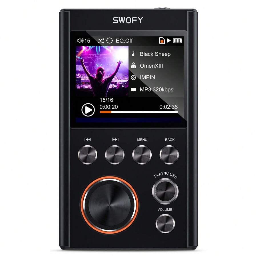 64GB MP3 Player, High Fidelity Lossless DSD High Resolution Digital ...