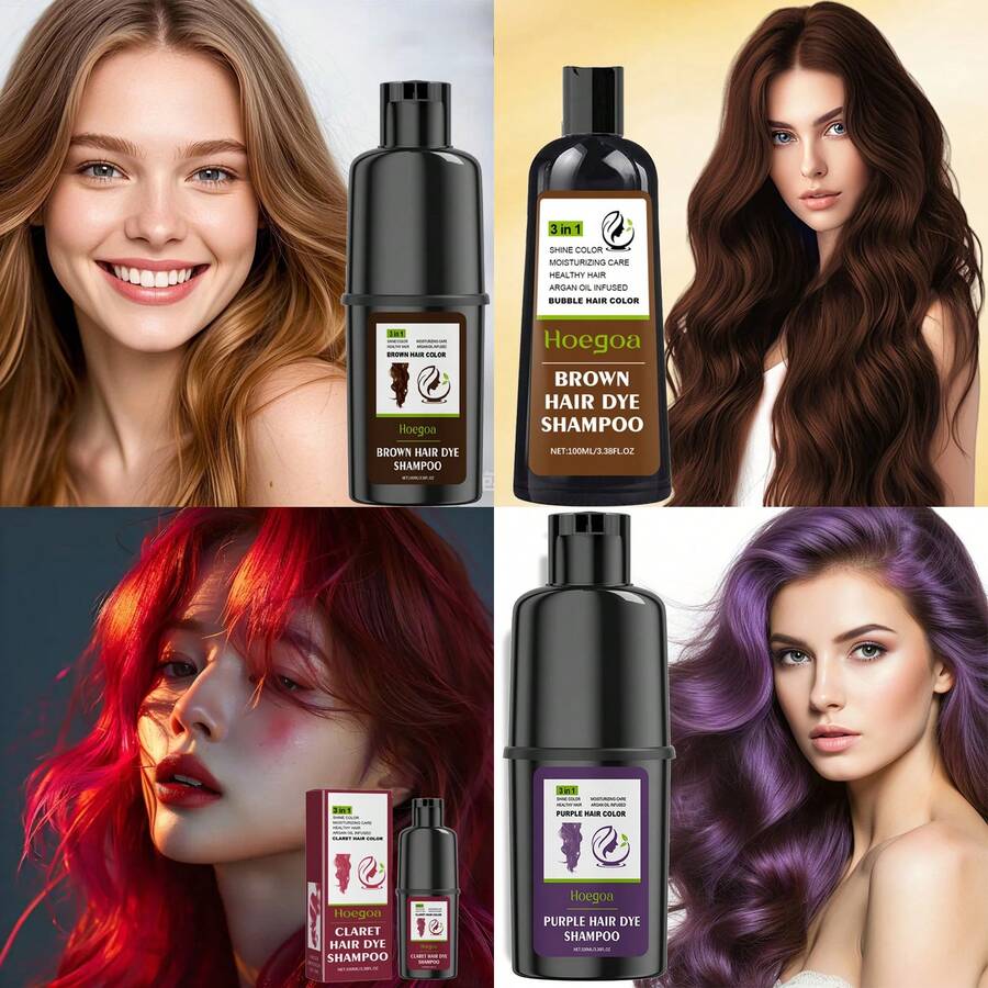 Multi Color Shampoo Herbal Essence Moisturizing And Softening Hair Care ...