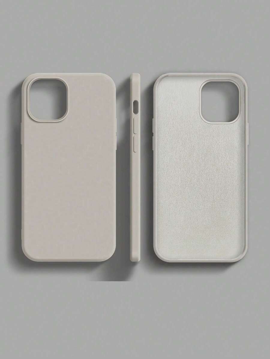 2.0mm Thick Liquid Silicone Phone Case, Fit Compatible With Apple 16 15 ...