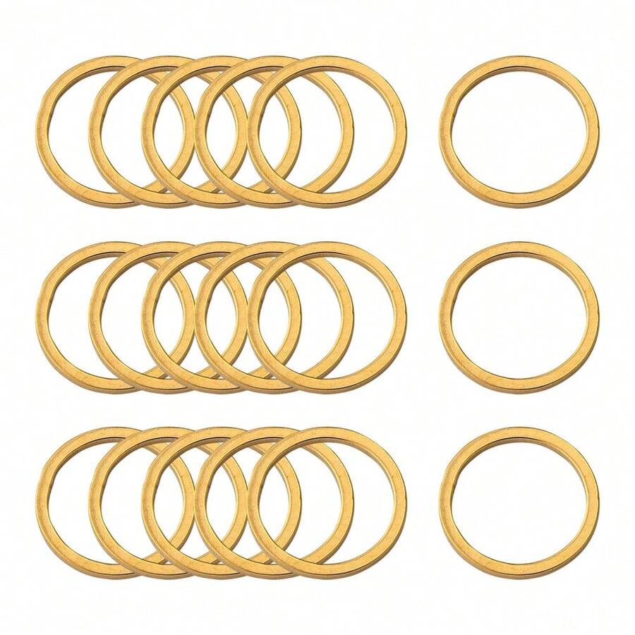 304 Stainless Steel Linking Ring Ring Golden 12x0.8~1mm | SHEIN USA