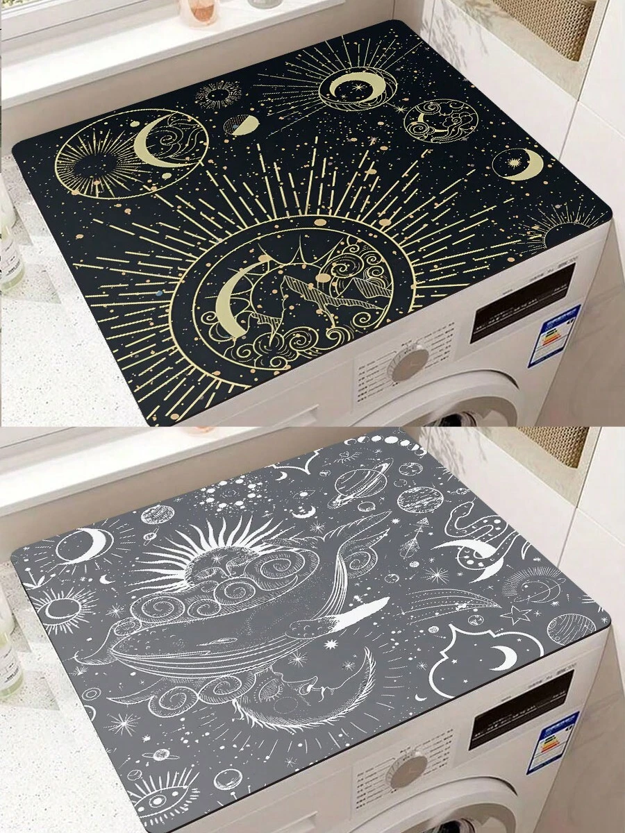 Exclusive Original Tarot Pattern Washing Machine Pad, Dryer Pad, Whale ...