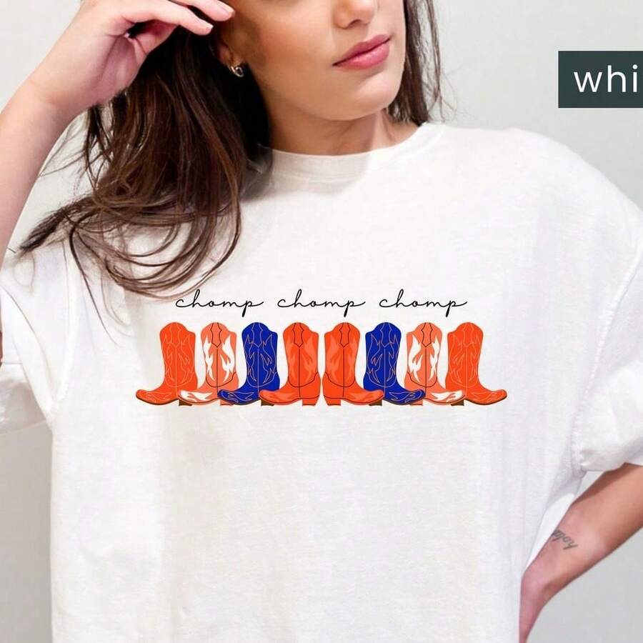 Florida Football Shirt, Gators, Florida Shirt, Gators Shirt, Chomp ...