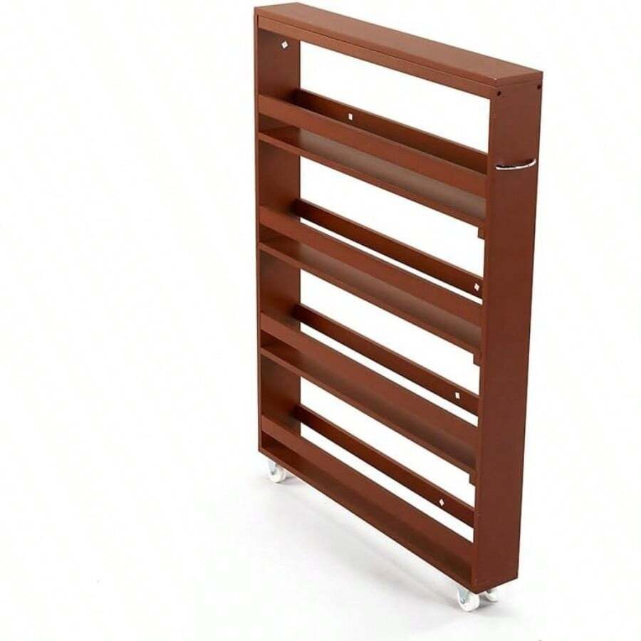 Hidden Spice Rack - Can Storage On Wheels For In Between Fridge ...