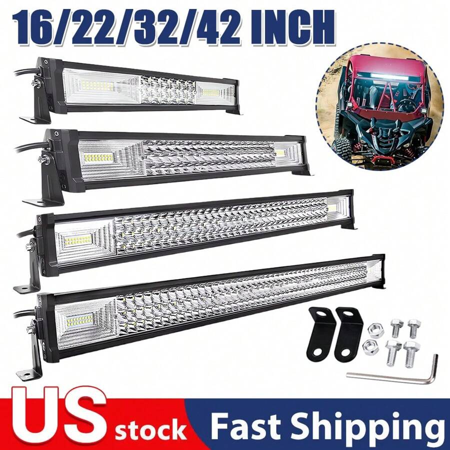 High-Performance 3-Row LED Bumper Light Bar – Ultimate Lighting ...