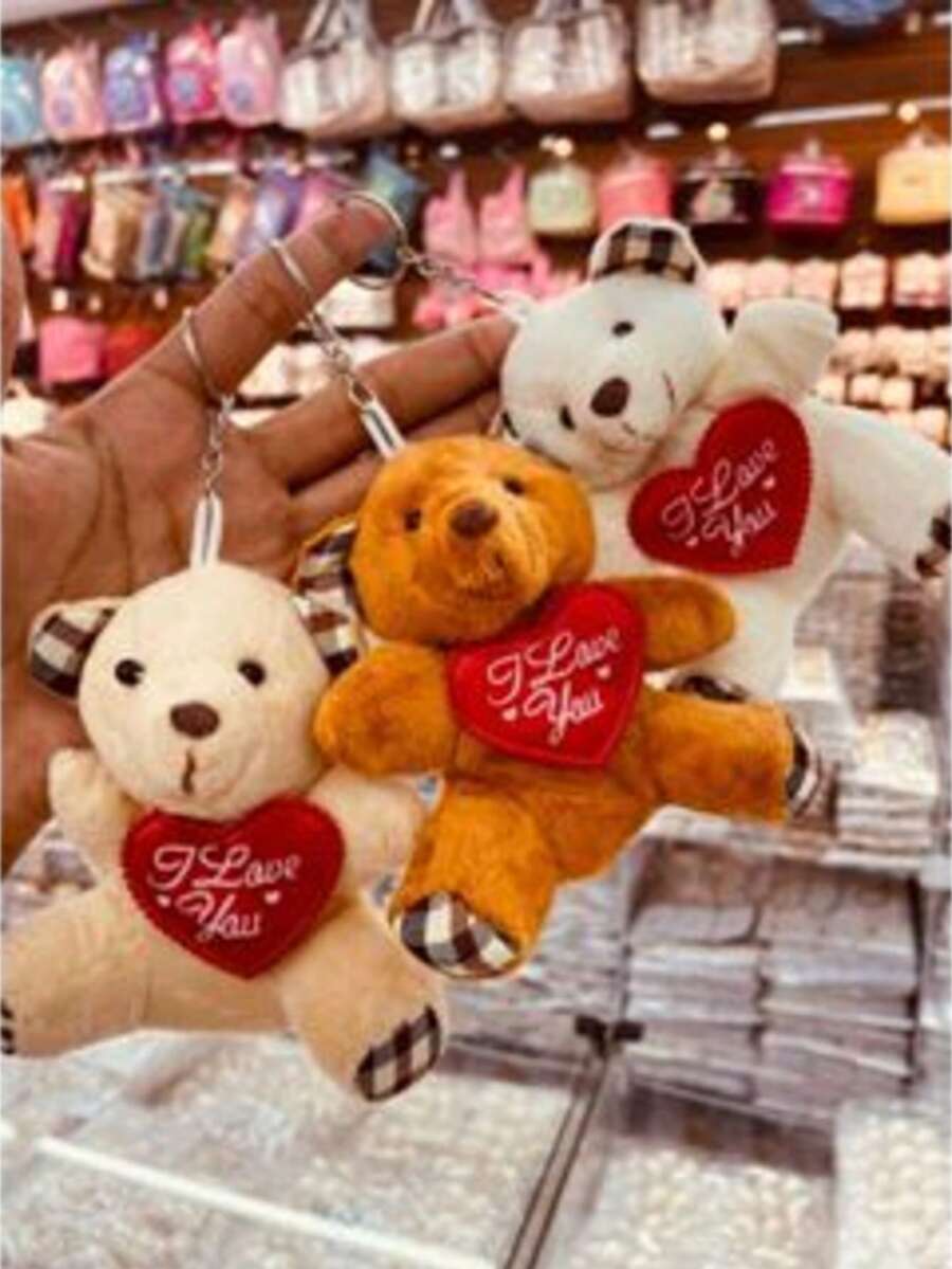 3 Cute Teddy Bear Keychains | SHEIN USA