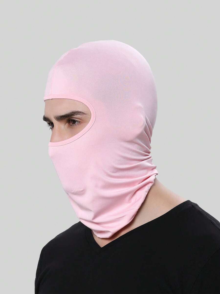 Pink Balaclava Ski Mask, Face Mask For Men And Women – Skiing ...