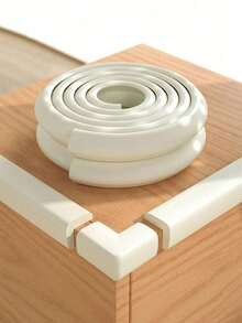 Rubber L-Shaped Corner Protector - Soft, Lead-Free Anti-Collision Strip ...