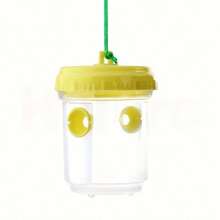 Transparent Plastic Outdoor Insect Trap With Yellow Cover - No Power ...