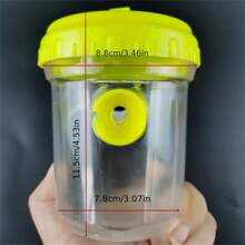 Transparent Plastic Outdoor Insect Trap With Yellow Cover - No Power ...