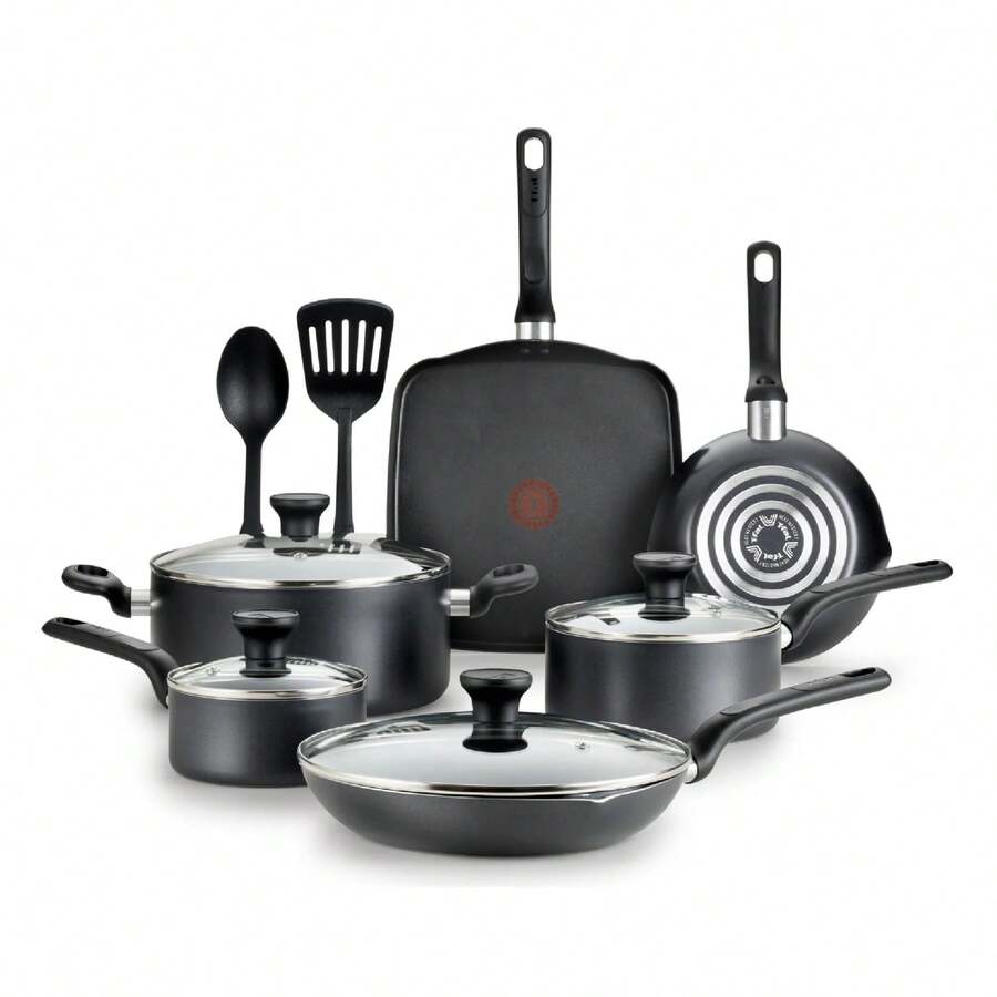 Easy Care 12-Piece Non-Stick Cookware Set, Pots And Pans | SHEIN USA