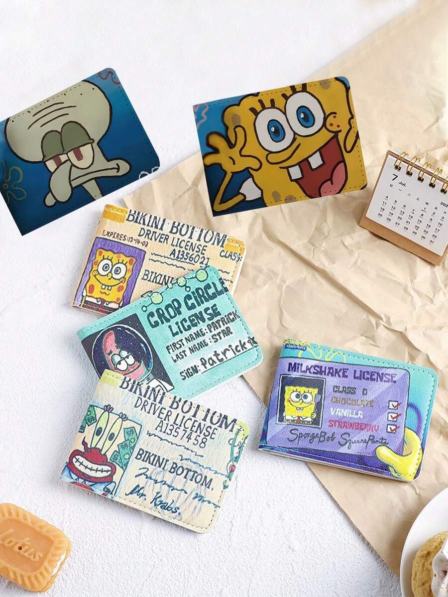 SPONGEBOB Spongebob SquarePants Driver's License Protective Case, Two ...