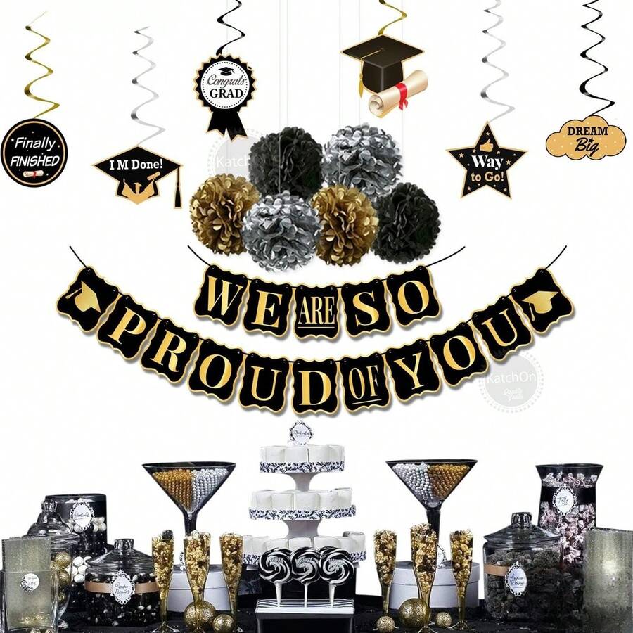 Graduation Classroom Decoration Banner, 2025 Graduation Season ...