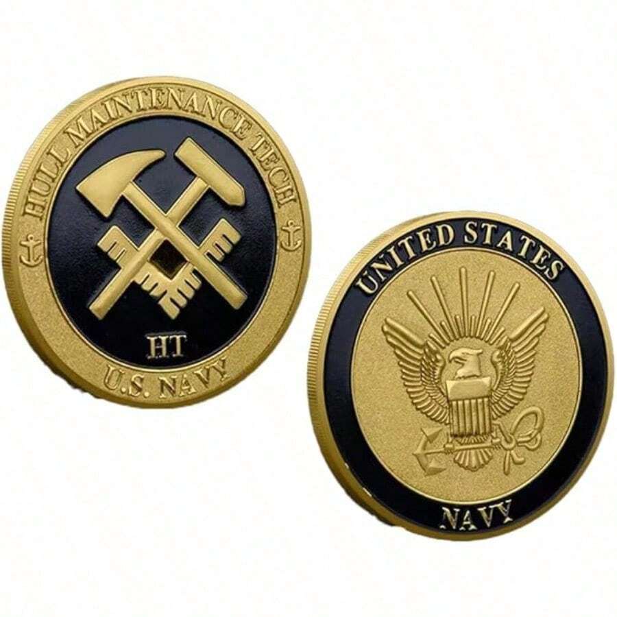 U.S. Navy Hull Maintenance (HT) Challenge Coin | SHEIN USA