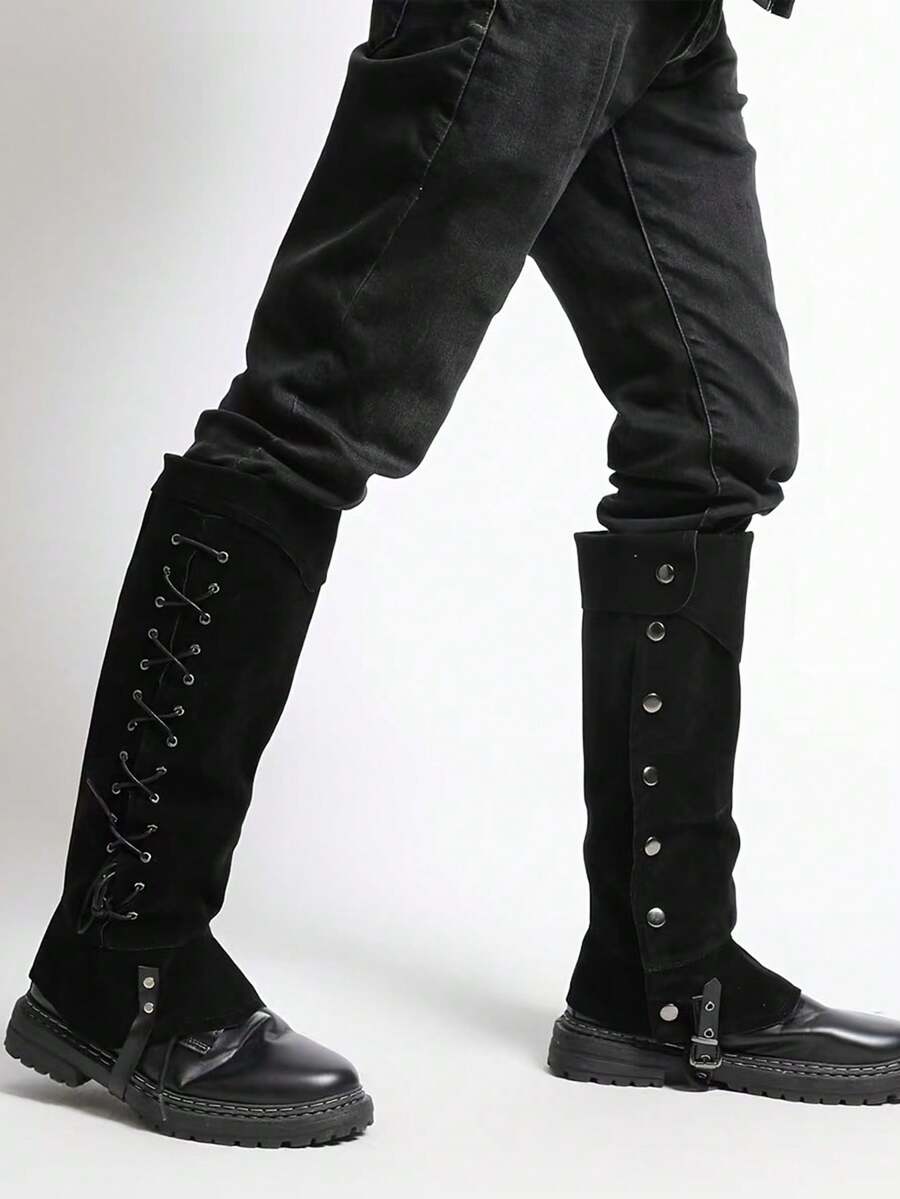 1 Pair Pirate Boot Covers, Medieval Renaissance Steampunk Boot Covers ...
