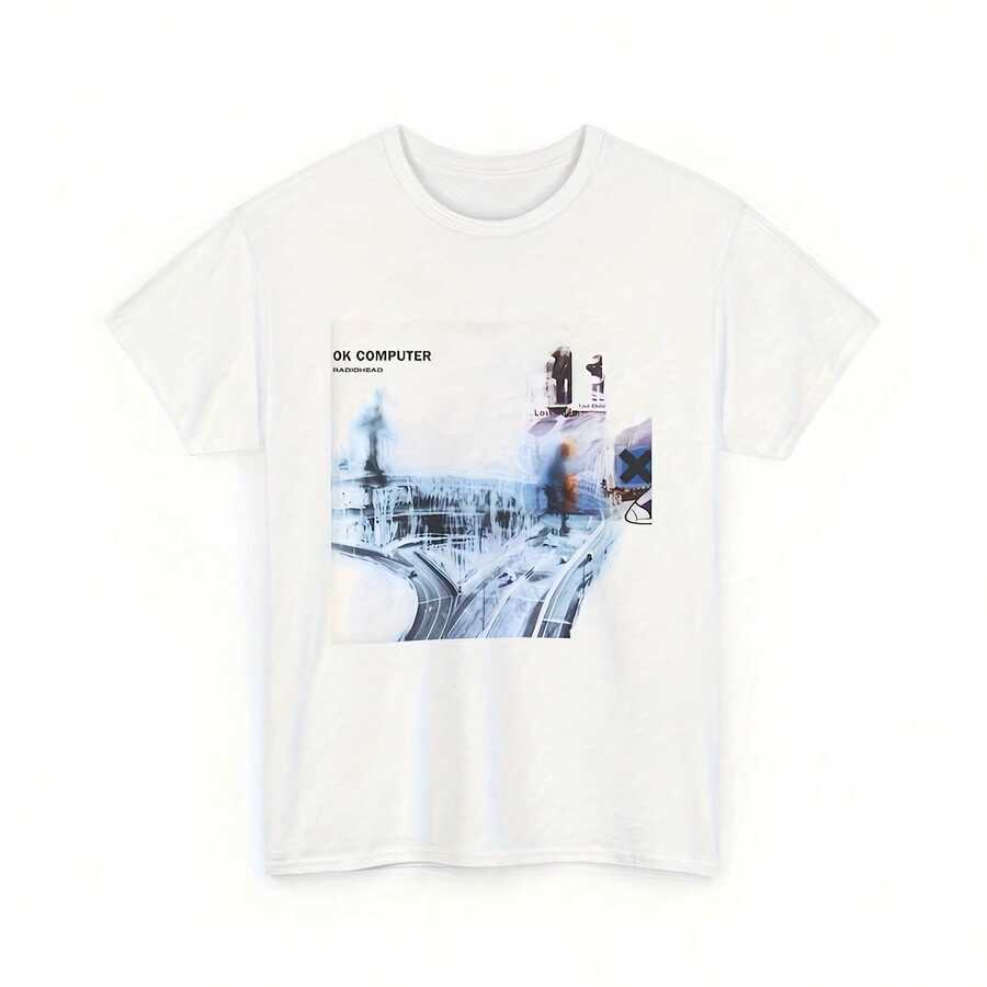 Ok Computer Band T Shirt, Music Lovers Tee, Alternat Rock Shirt ...