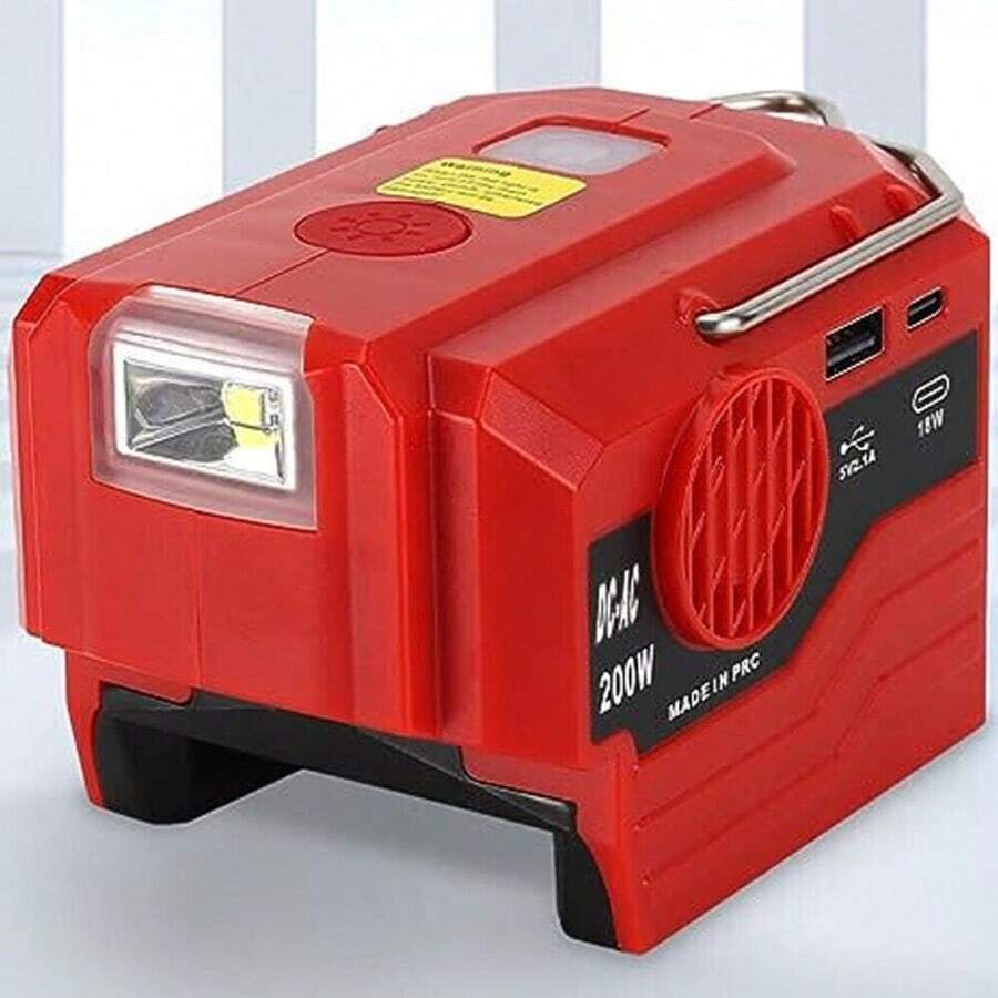 200W Portable Power Generator Portable Power Inverter With USB For ...
