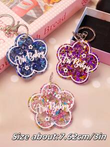 1PC Custom Name Backpack Tag Keychain, Personalized 3D Name Keychains ...