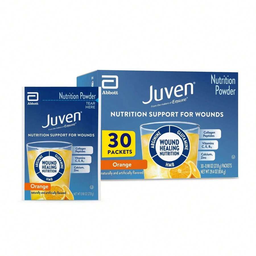 Juven Therapeutic Nutrition Drink Powder For Wound Healing, Includes ...