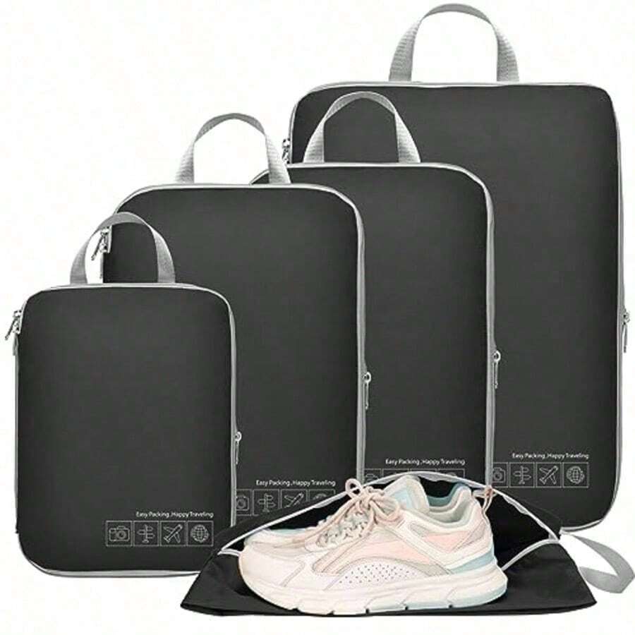 Mother's Day Gift - Compression Packing Cubes For Travel, Women's ...