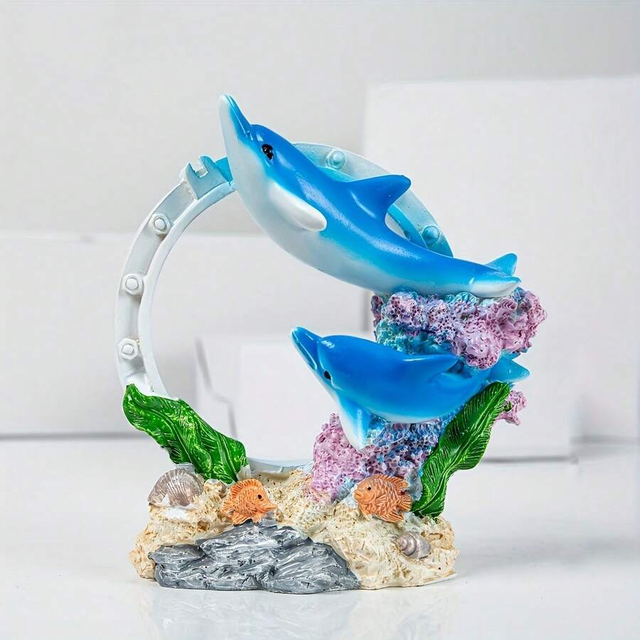 Best-Selling Overseas Resin Crafts Dolphin Decoration For Living Room ...