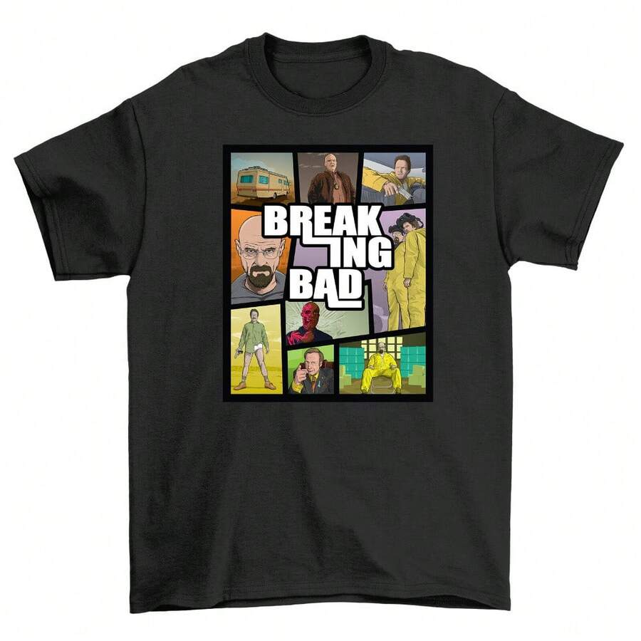 Breaking Bad GTA T-Shirt - Wear Your Criminal Intent With Style! 100% ...