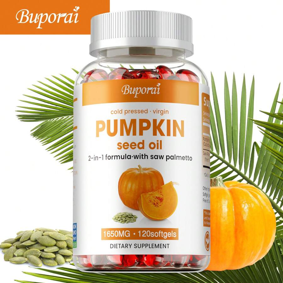 Pumpkin Seed Oil - Saw Palmetto, Hair Growth, Urinary Tract And ...
