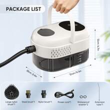 Portable High - Pressure Steam Cleaner: Handheld Model For Car, Grout ...