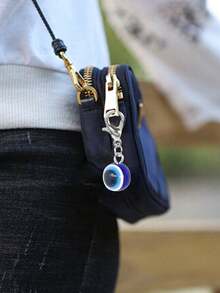 Colorful Evil Eye Keychain Amulet Lucky Alloy Key Chain,Meaning Good ...