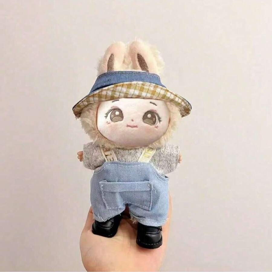 (Apparel Only) New 17cm 1st/2nd Generation Labubu Plush Doll Casual ...