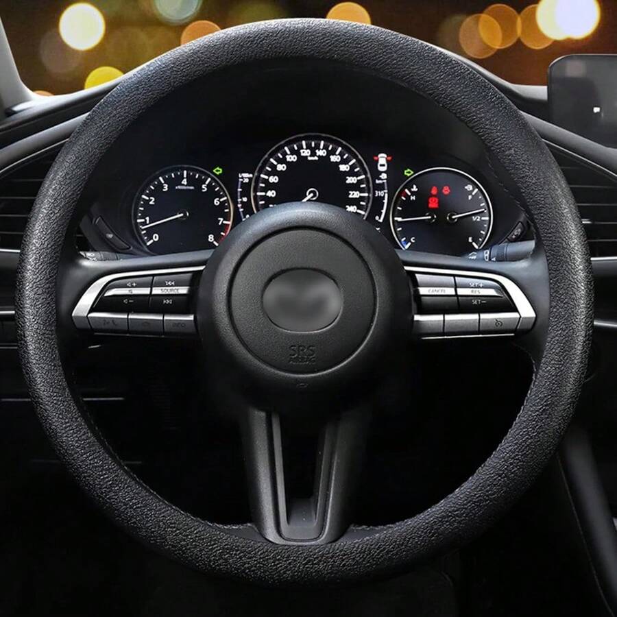 Local Delivery--Car Steering Wheel Cover, Non-Slip Silicone Material ...