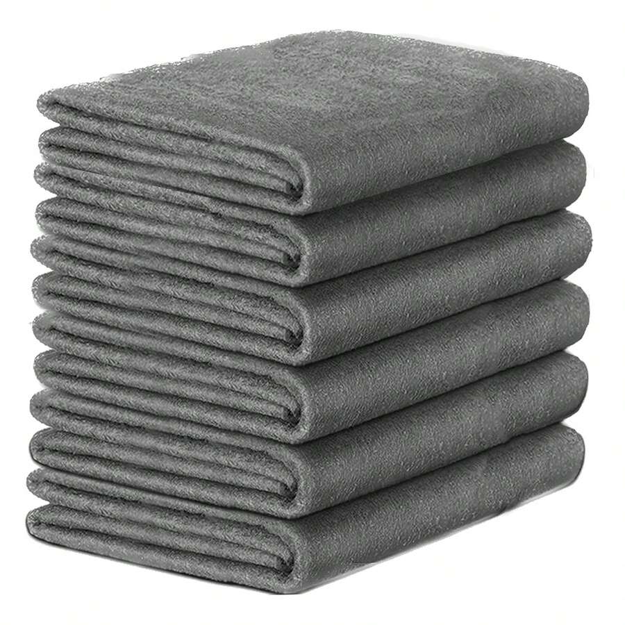 6pcs Magic Cloths For Glass Cleaning, Lint-Free Microfiber Cleaning ...