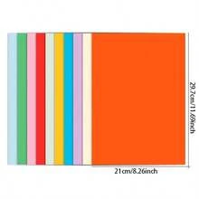 100 Sheets Of Color A4 Paper, 10 Colors, For Color Copying, Printing ...
