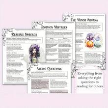 A4 Size Beginner's Guide | Understanding Card Meanings, How To Read ...