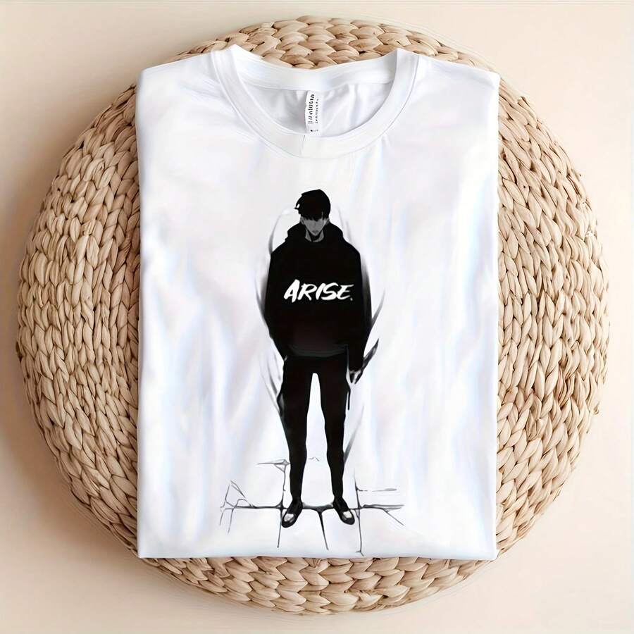 Solo Leveling T-Shirt - T-Shirt Sung Jin-Woo - Solo Leveling - Anime ...