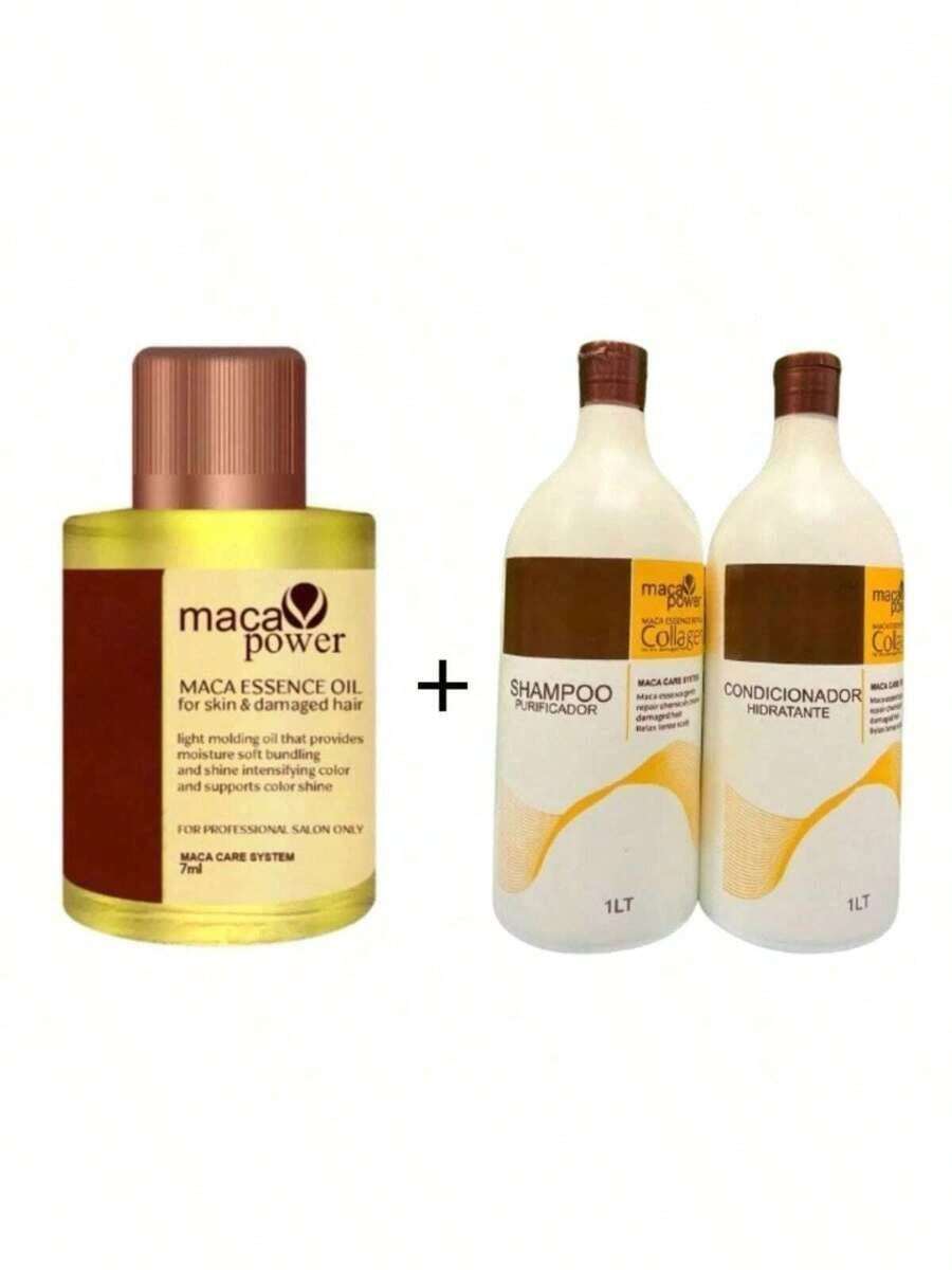 SHAMPOO AND CONDITIONER KIT + 7ml FORMALDEHYDE-FREE PROGRESSIVE OIL ...