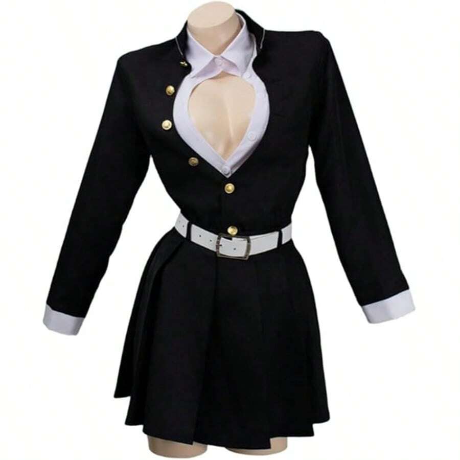 Disfraz de Kanroji Mitsuri para mujer, uniforme de cosplay de Kanroji ...